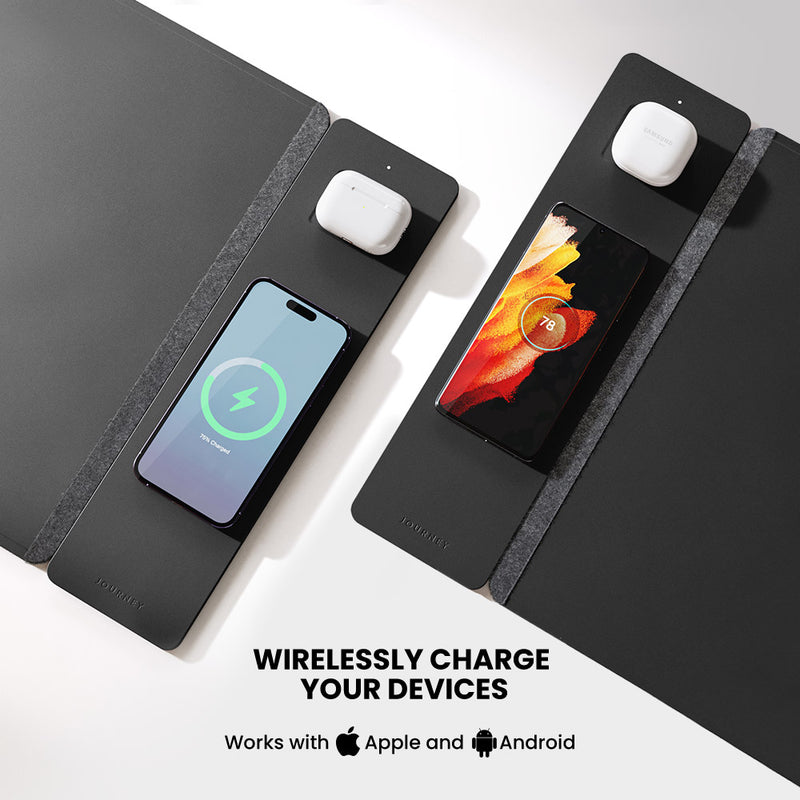 Journey Alti Wireless Charging Desk Mat